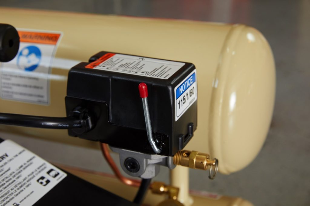 Twin Stack Small Portable Reciprocating Air Compressor 2 hp – COMP-AIR ...